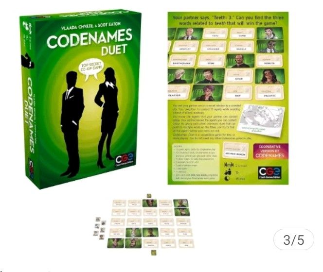 Codenames Family Party Card Game, Hobbies & Toys, Toys & Games on Carousell
