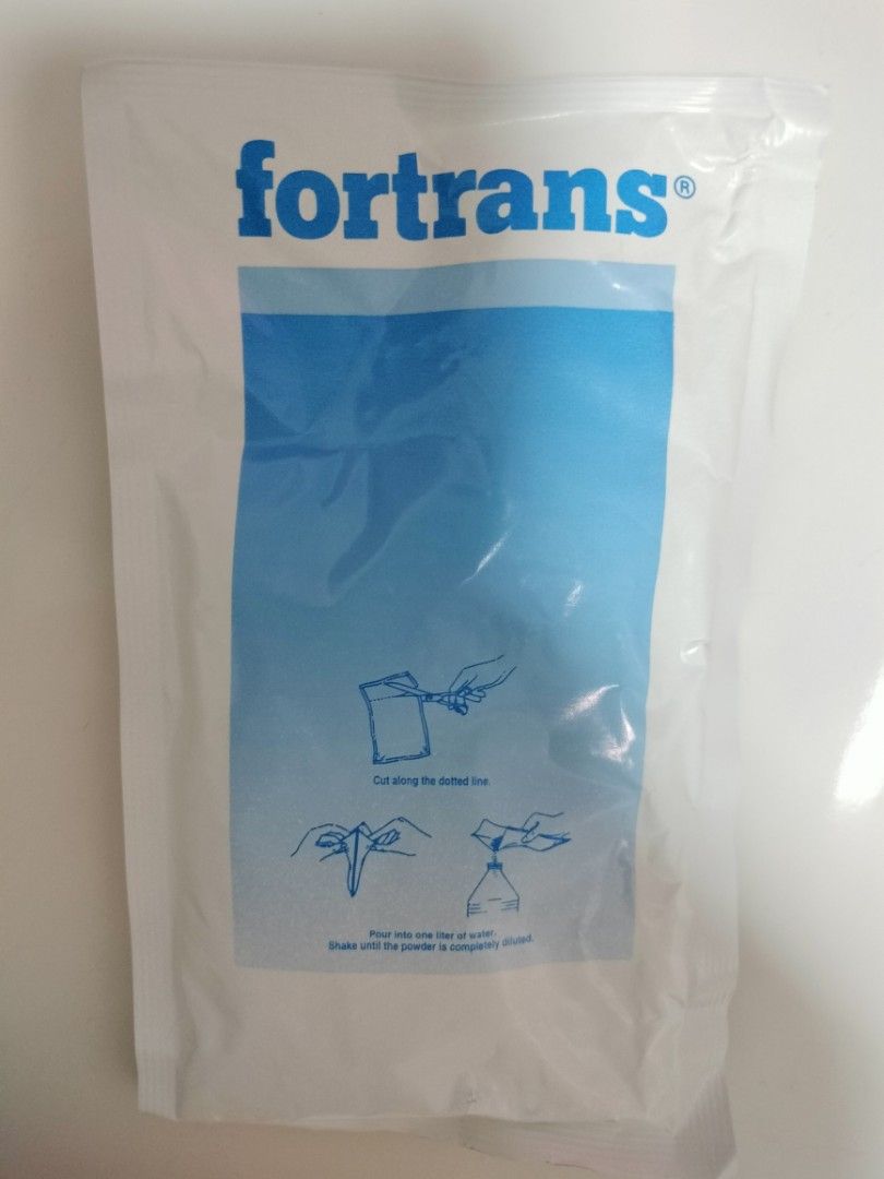 Colonic Lavage Fortrans, Health & Nutrition, Health Supplements, Health ...