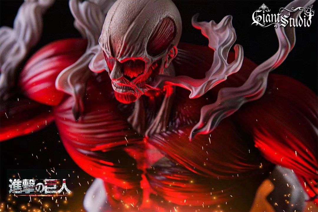 Colossal Titan GK Figure Giant Studio Attack on Titan, Hobbies & Toys ...