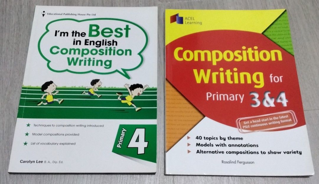 Composition Writing for Primary 3 and 4, Hobbies & Toys, Books ...