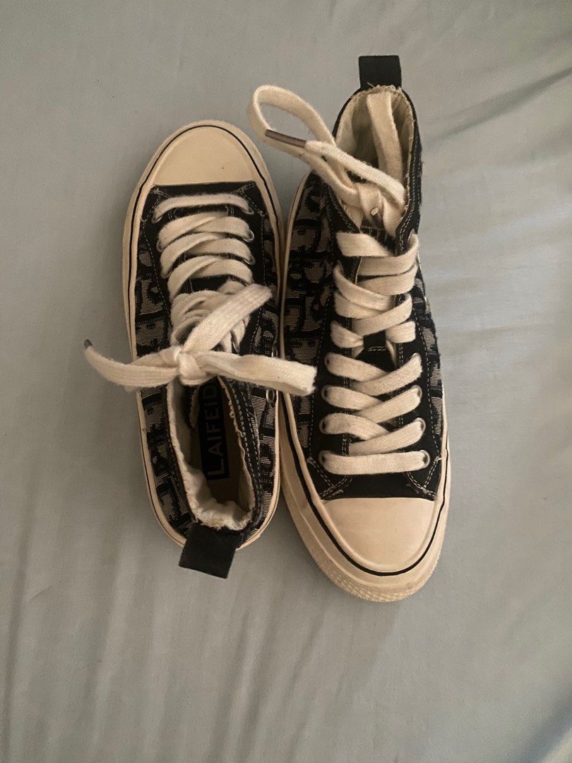Converse Dior High Cut on Carousell