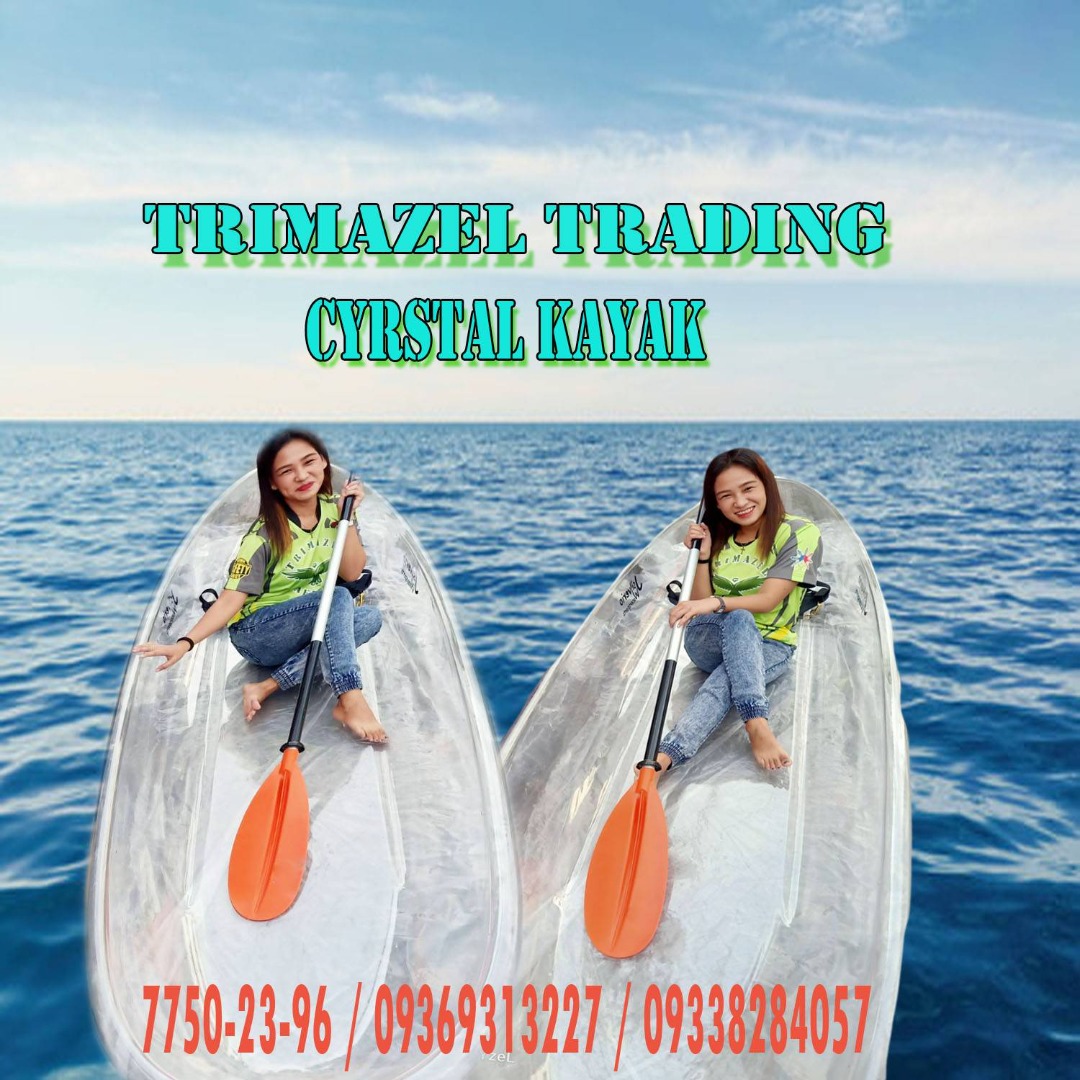 CRYSTAL KAYAK, Sports Equipment, Sports & Games, Water Sports on Carousell
