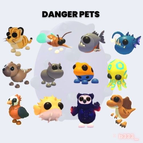 DANGER ADM PETS COLLECTION (check description) on Carousell