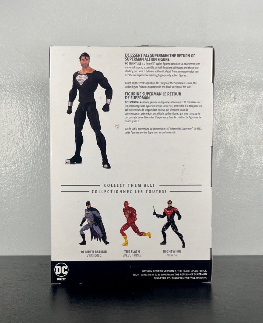 DC Essentials Superman: The Return of Superman Action Figure - DC ...