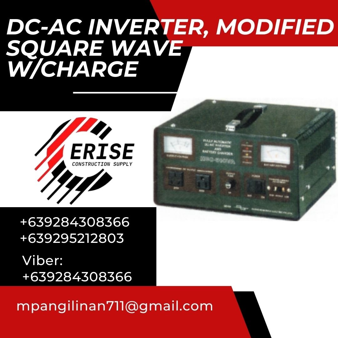 DC-AC INVERTER, MODIFIED SQUARE WAVE W/CHARGE on Carousell