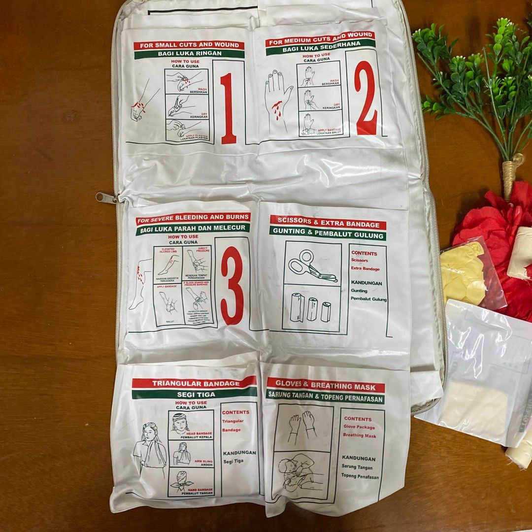 Defect emergency bag_ FIRST AID KIT_ Bag Kecemasan, Everything Else ...