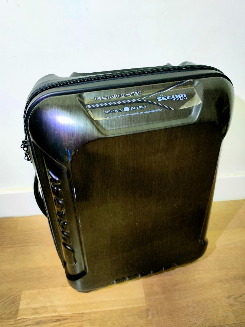 * Use as strong large storage box at home! Delsey cabin size/briefcase ...
