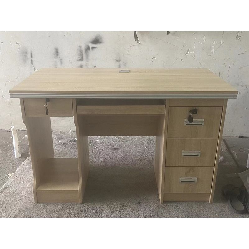Desktop computer desk Home office desk and chair combination simple ...
