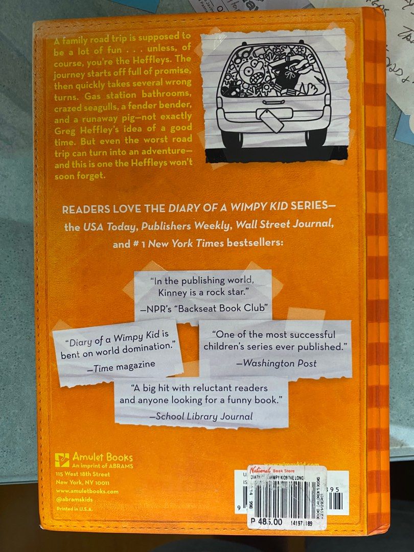 Diary of a Wimpy Kid: The Long Haul, Hobbies & Toys, Books & Magazines ...