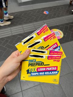 [IN STOCK] Digi Prepaid SIM Card (malaysia travel starter pack), Mobile ...