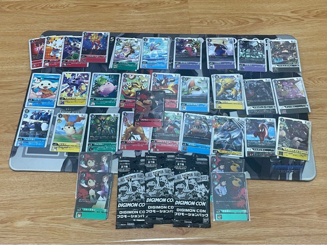 Digimon Promo cards and box toppers, Hobbies & Toys, Toys & Games on ...