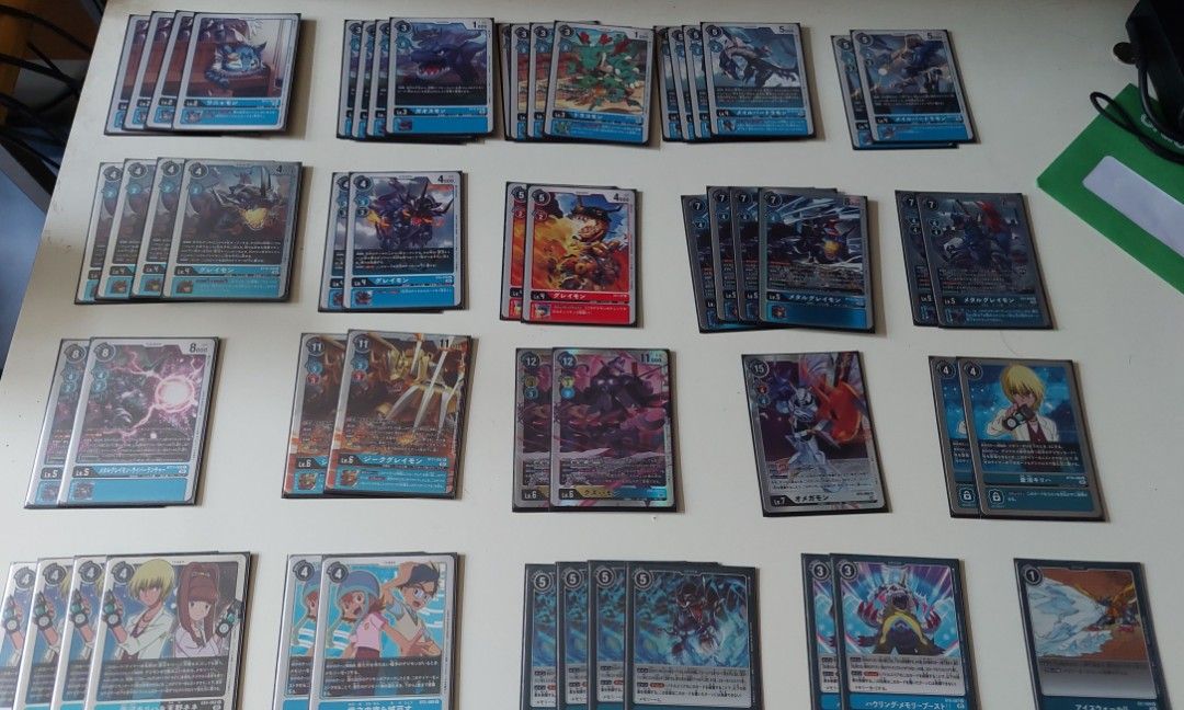 Digimon TCG Blue Flare Deck, Hobbies & Toys, Toys & Games on Carousell