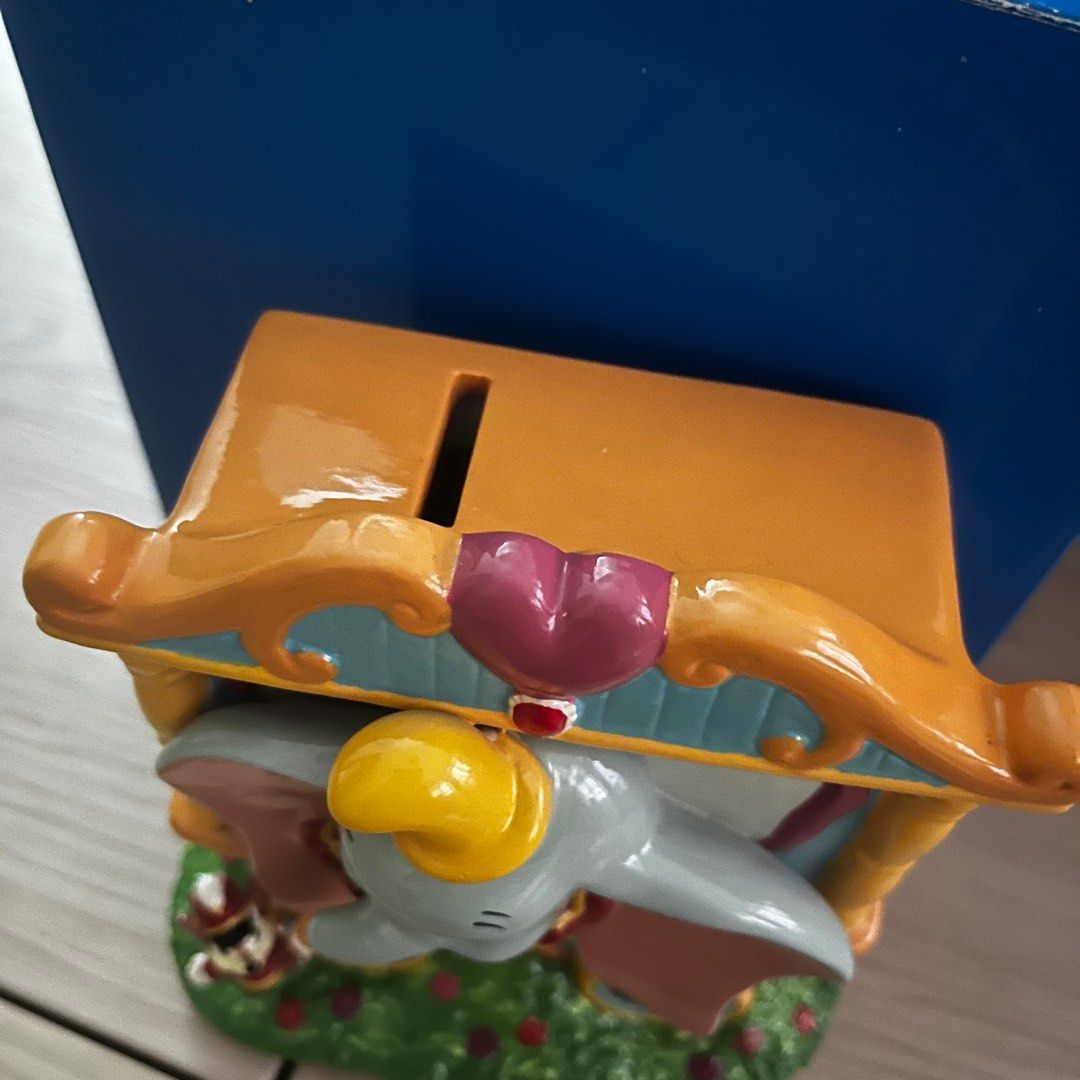Disney dumbo ceramic coin bank figure, Furniture & Home Living, Home ...