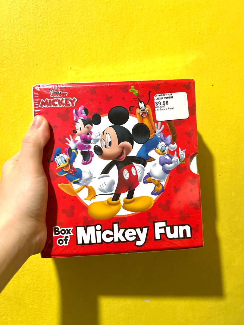 Disney Junior Box of Mickey Fun Mini Library Brand New Sealed on Carousell
