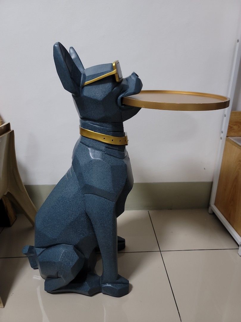 dog statue tray on Carousell