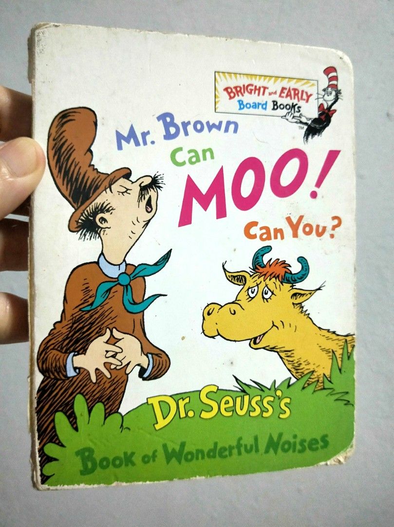 Dr Seuss Mr Brown Can Moo, Can You?, Hobbies & Toys, Books & Magazines ...