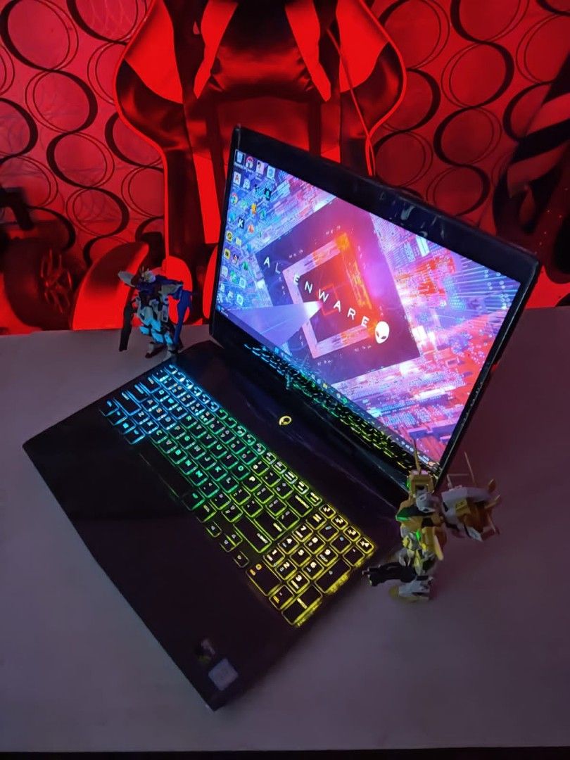 [DUAL SSD] Laptop Gaming Desain Alienware M15-Pro Core i7-8750 RAM 16GB ...