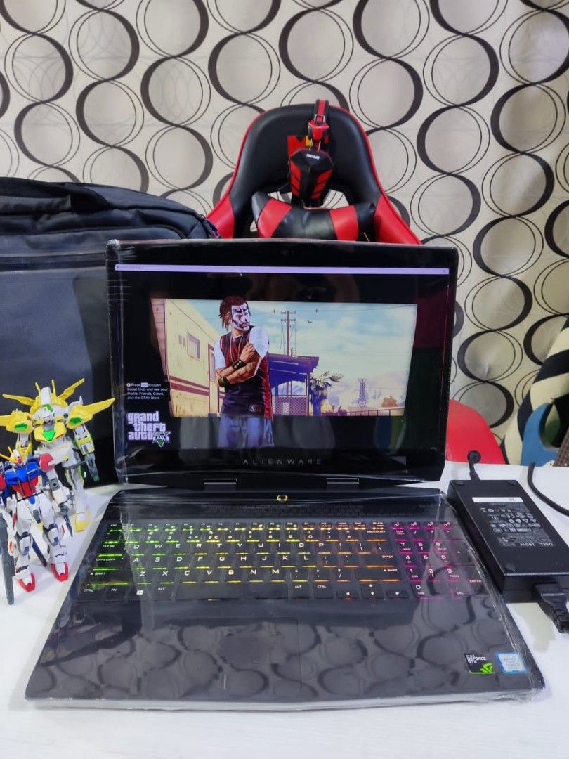 [DUAL SSD] Laptop Gaming Desain Alienware M15-Pro Core i7-8750 RAM 16GB ...