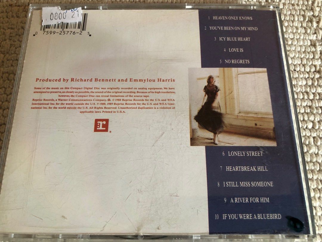 Emmylou Harris Bluebird Album on Carousell