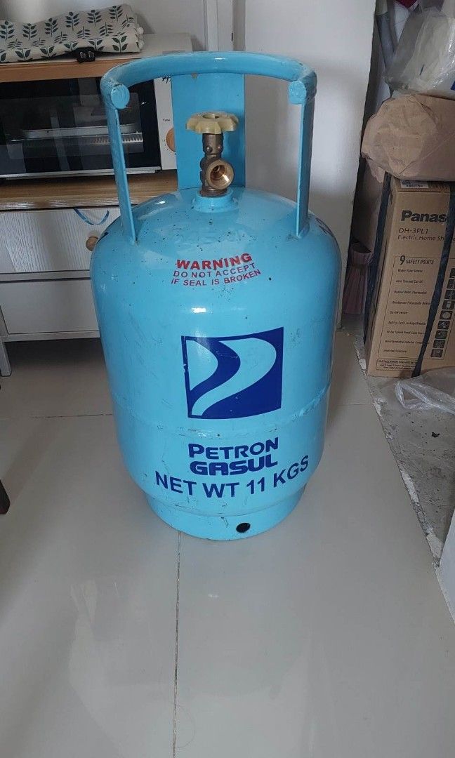 Empty Petron Gasul Tank on Carousell