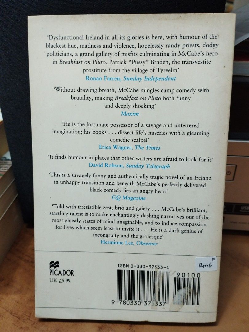 (ENG) Breakfast On Pluto, Hobbies & Toys, Books & Magazines, Storybooks on Carousell