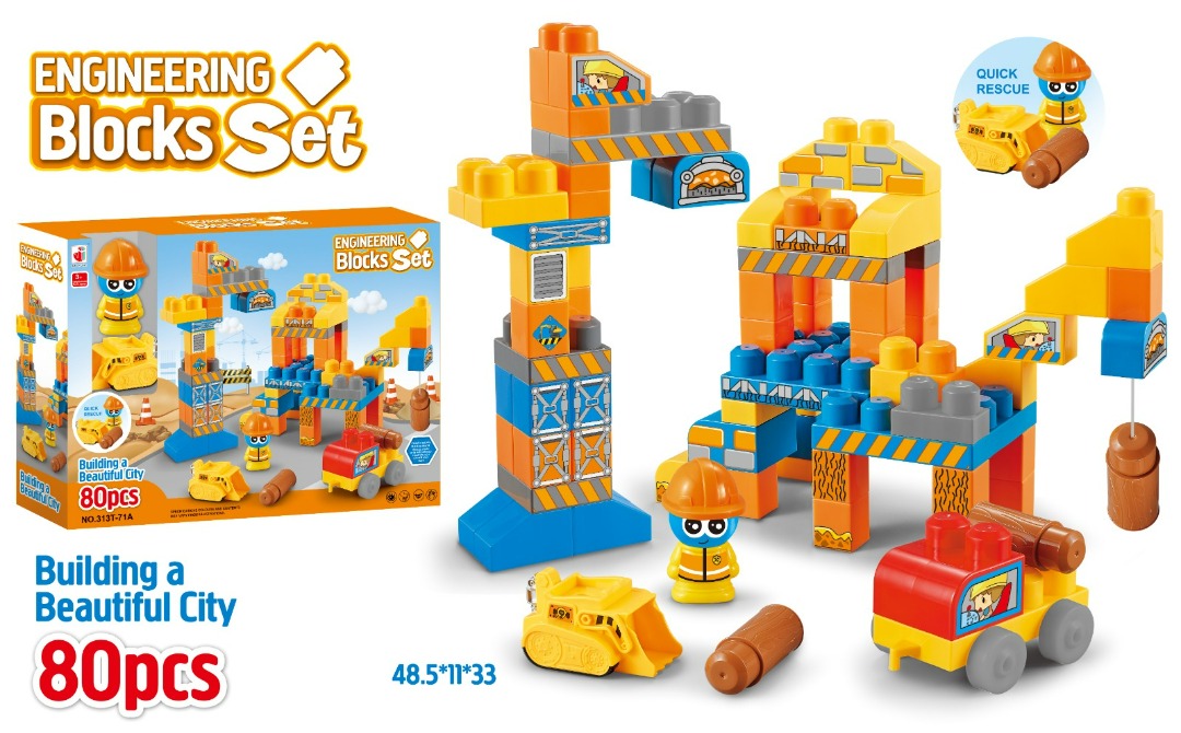 Engineering Block Set, Hobbies & Toys, Toys & Games on Carousell
