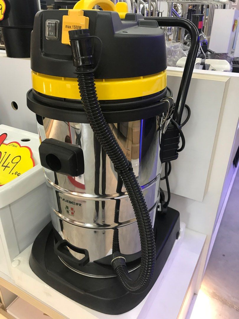 FABER WET & DRY VACUUM CLEANER BLIZZARD FVC-WD 650, TV & Home Appliances, Vacuum Cleaner ...