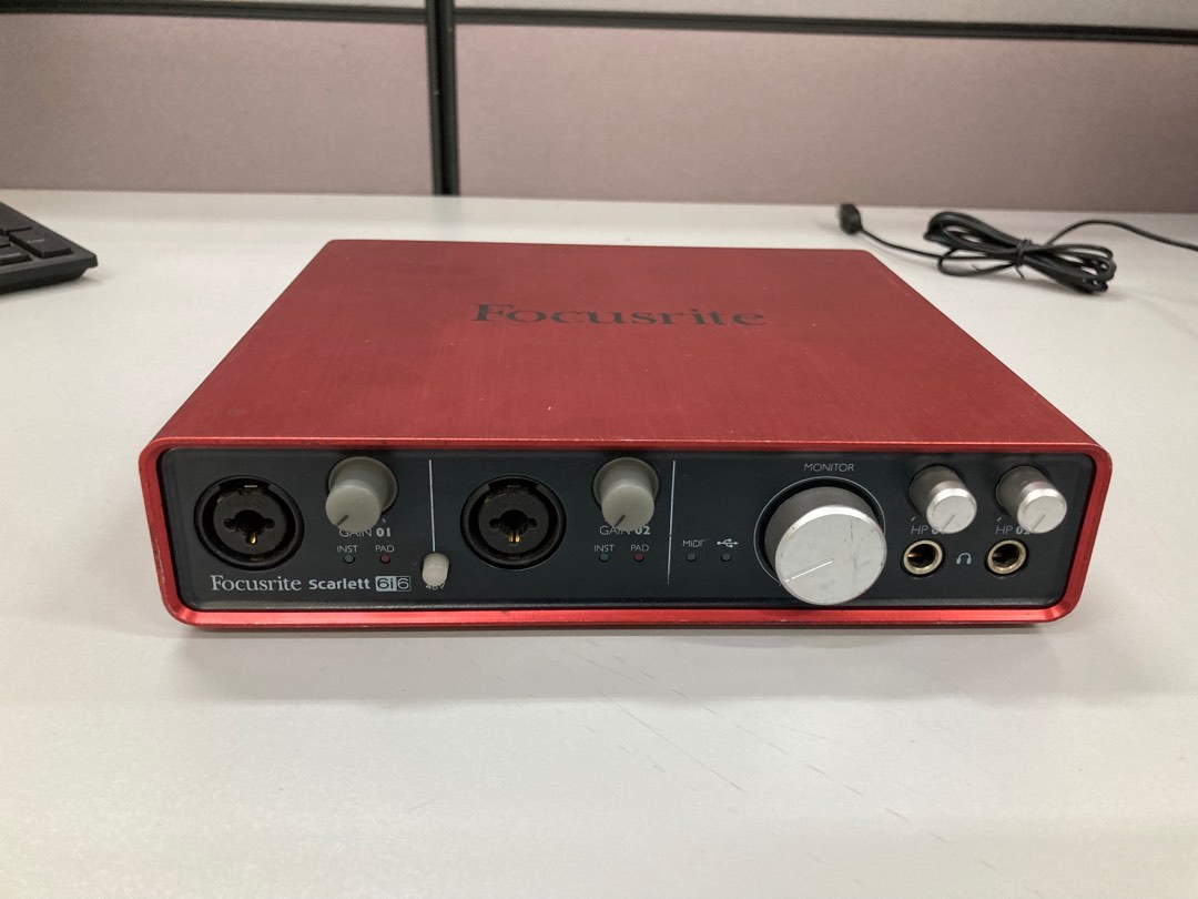 Focusrite Scarlet 6i6 (1st gen), Audio, Other Audio Equipment on Carousell