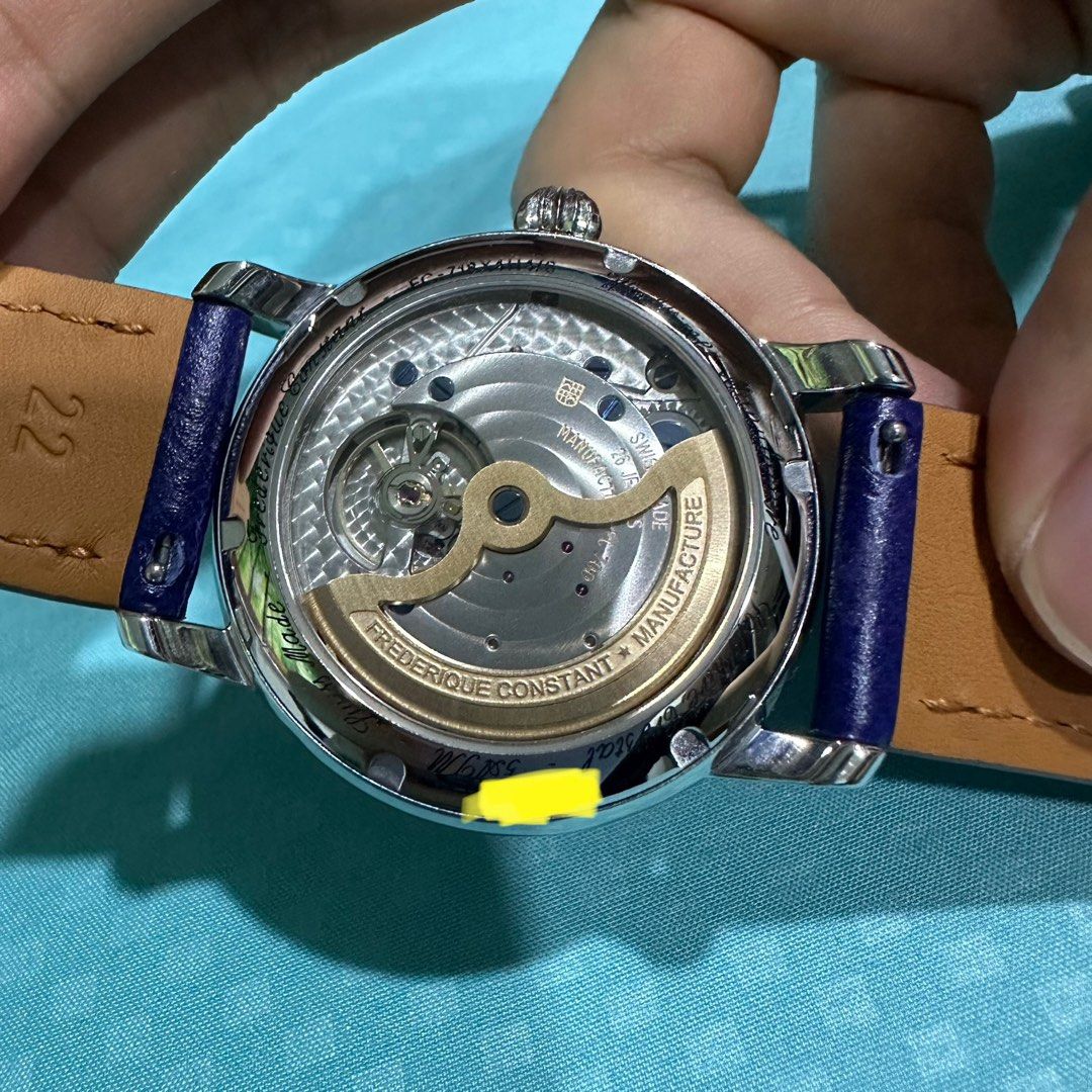 Frederique Constant Worldtimer World timer, Luxury, Watches on Carousell