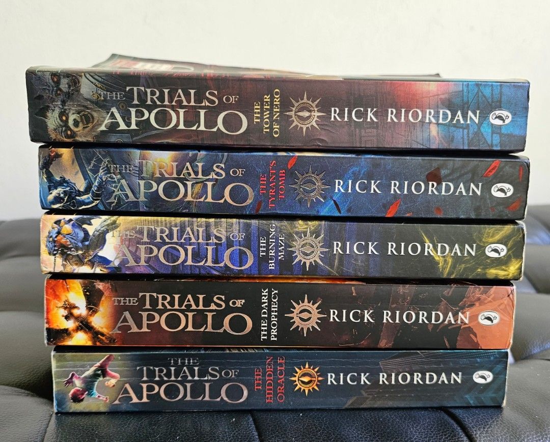 FULL SERIES: Trials of Apollo - Rick Riordan, Hobbies & Toys, Books ...