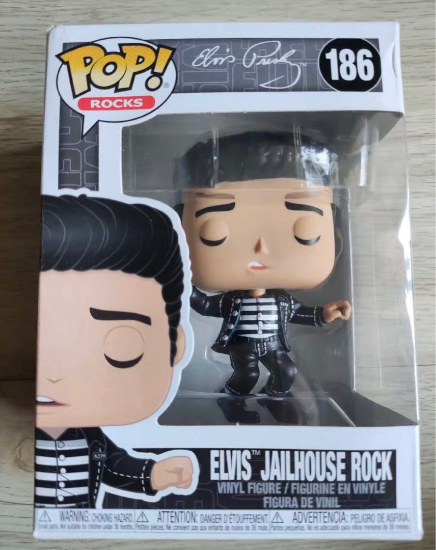 FUNKO POP ELVIS PRESLEY ELVIS JAILHOUSE ROCK, Hobbies & Toys, Toys ...