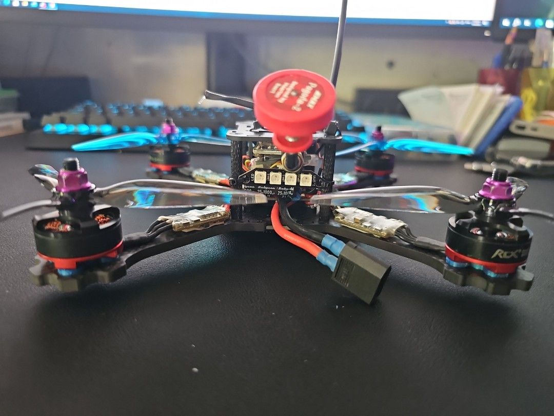 FURIBEE Fuuton 200mm Fpv Racing Quad BNF Frsky including one 4S battery ...