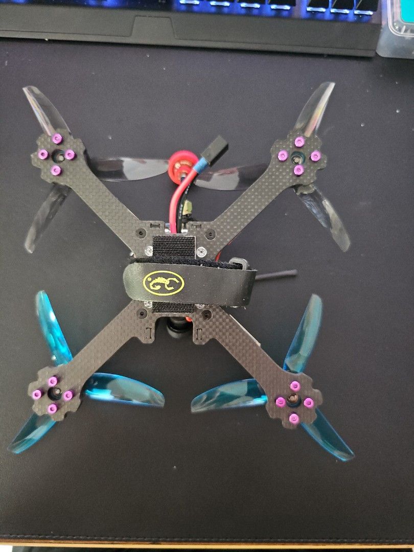 FURIBEE Fuuton 200mm Fpv Racing Quad BNF Frsky including one 4S battery ...