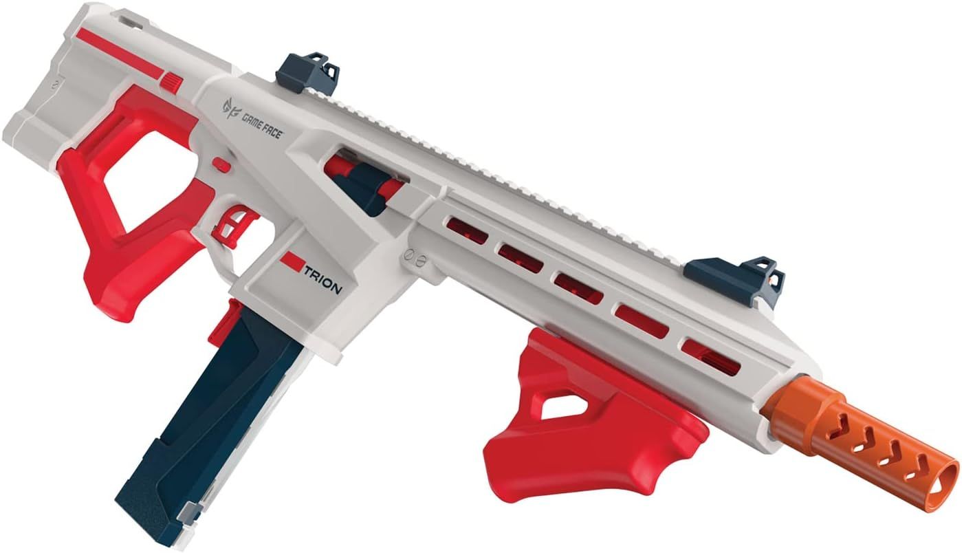 Game Face GFTBR Trion Competition-Level Spring-Powered Foam Dart ...