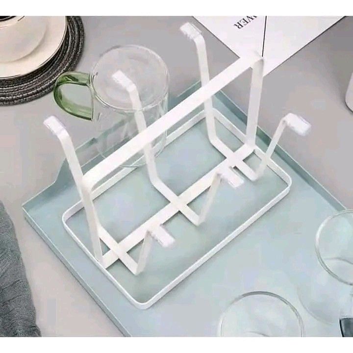 Glass Cup Rack Draining Drying Water Mug Draining Drying Organizer ...