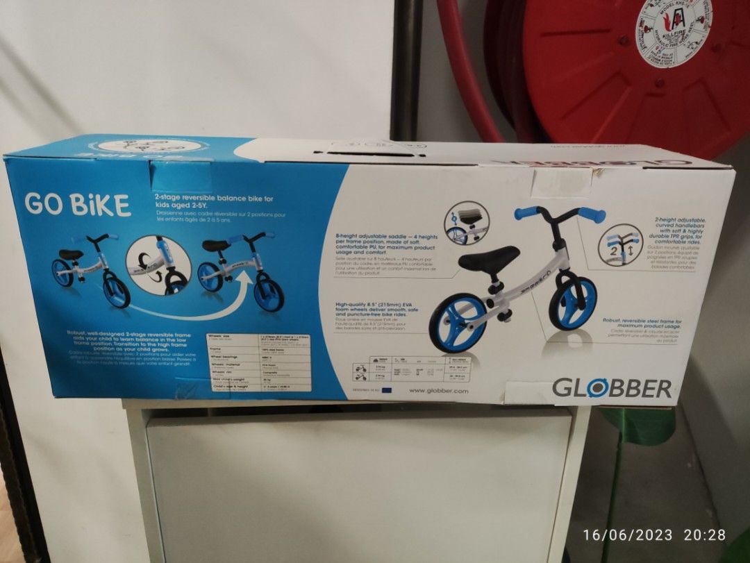 Globber go bike, Sports Equipment, Bicycles & Parts, Bicycles on Carousell