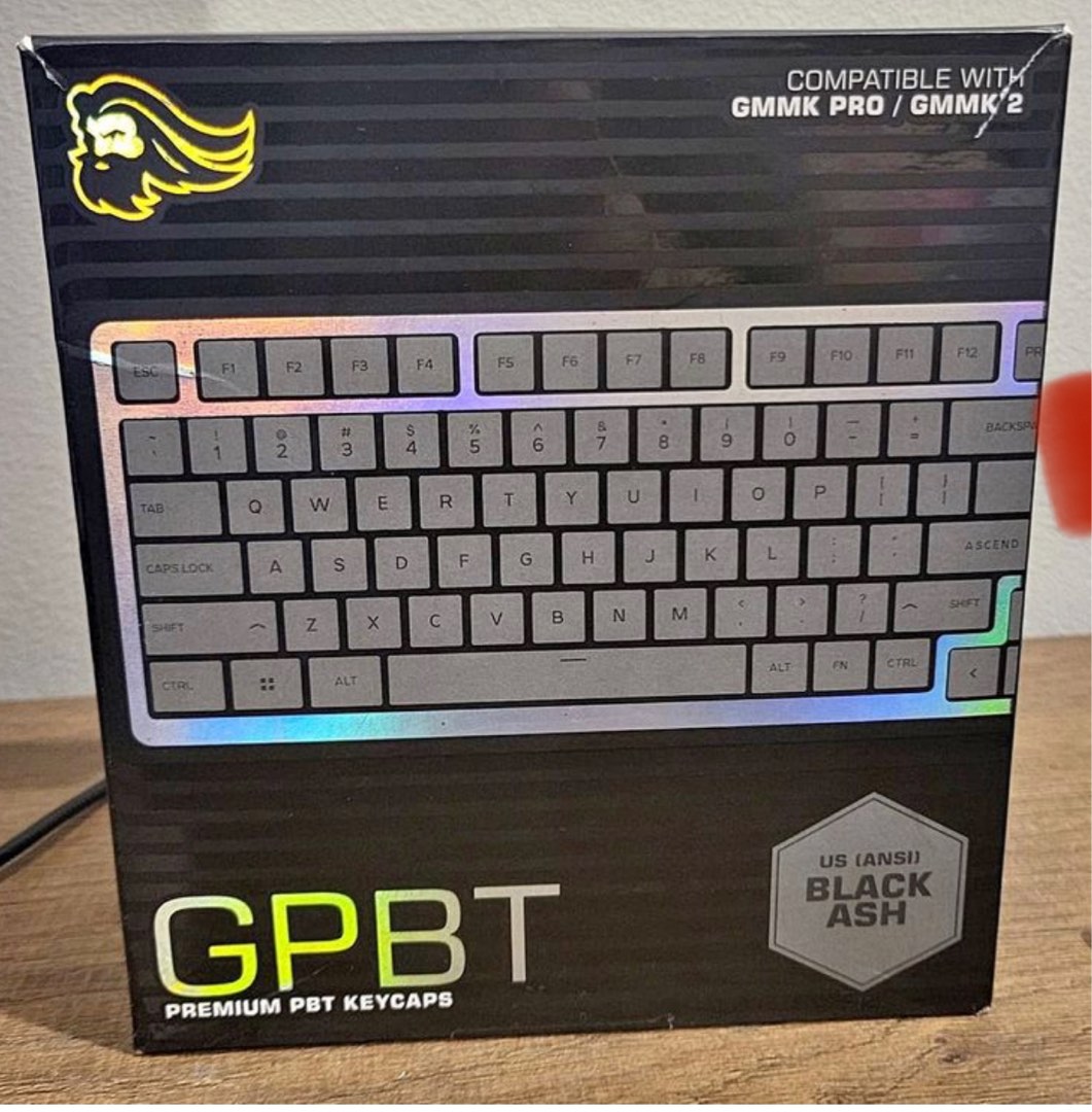 Glorious Black Ash Keycap set, Computers & Tech, Parts & Accessories ...