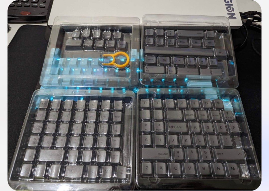 Glorious Black Ash Keycap set, Computers & Tech, Parts & Accessories ...