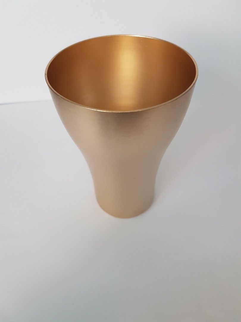 Golden Coca Cola Aluminium Cup, Hobbies & Toys, Memorabilia ...