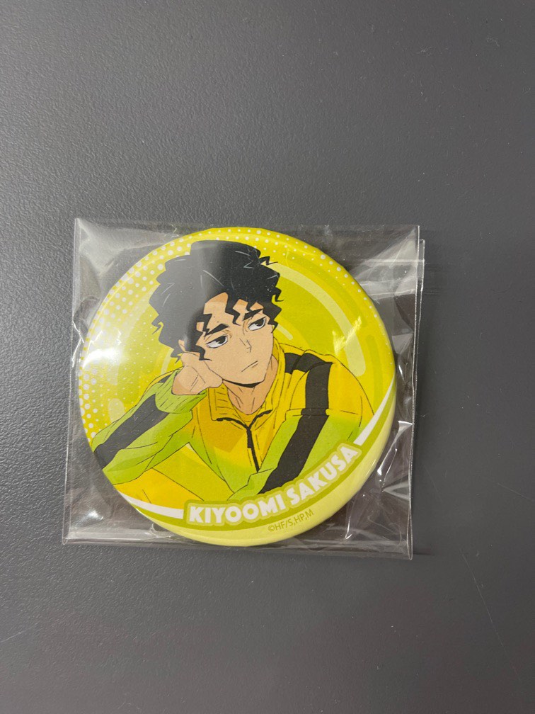 Haikyuu! Sakusa badge, Hobbies & Toys, Memorabilia & Collectibles, J ...