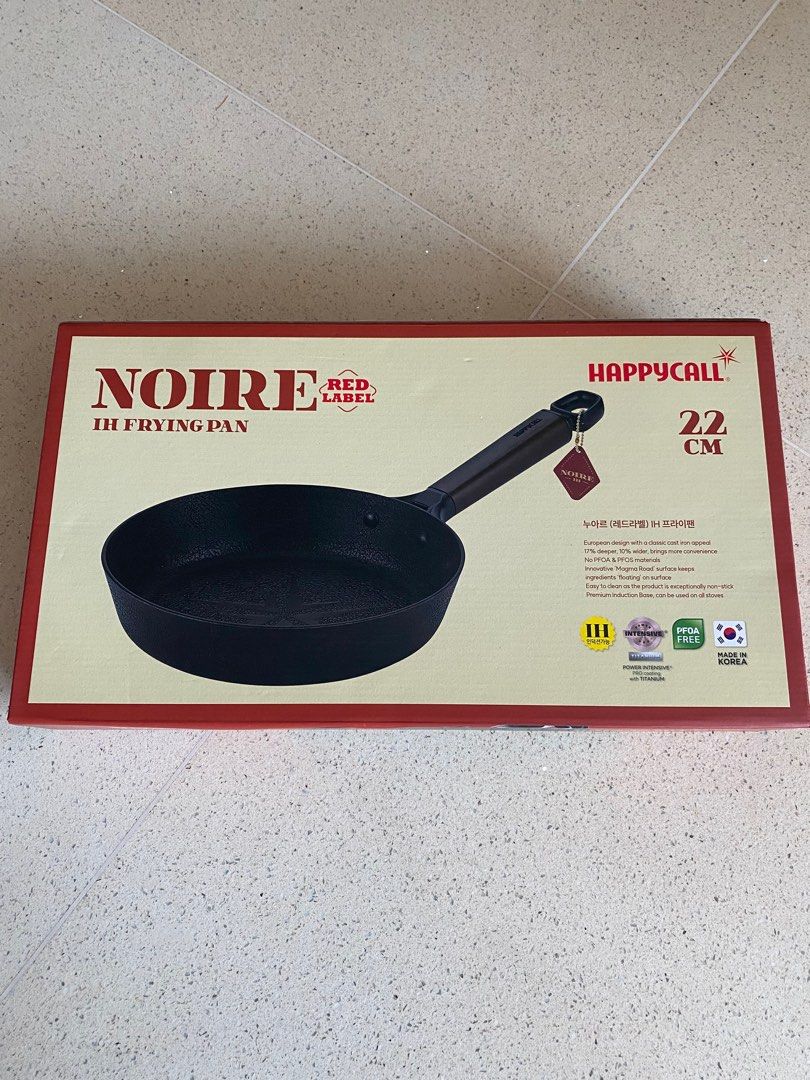 Happycall Noire IH Frying Pan 22cm, Furniture & Home Living ...