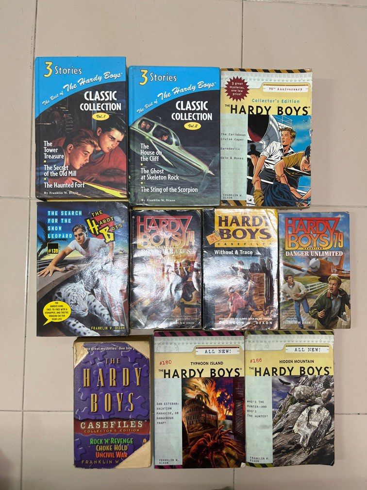 Hardy Boys series, Hobbies & Toys, Books & Magazines, Fiction & Non ...