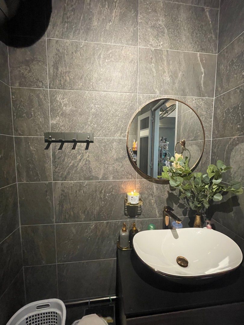 Tiling Services / Tiling Bathroom / Overlay Toilet / Tiles Overlay ...