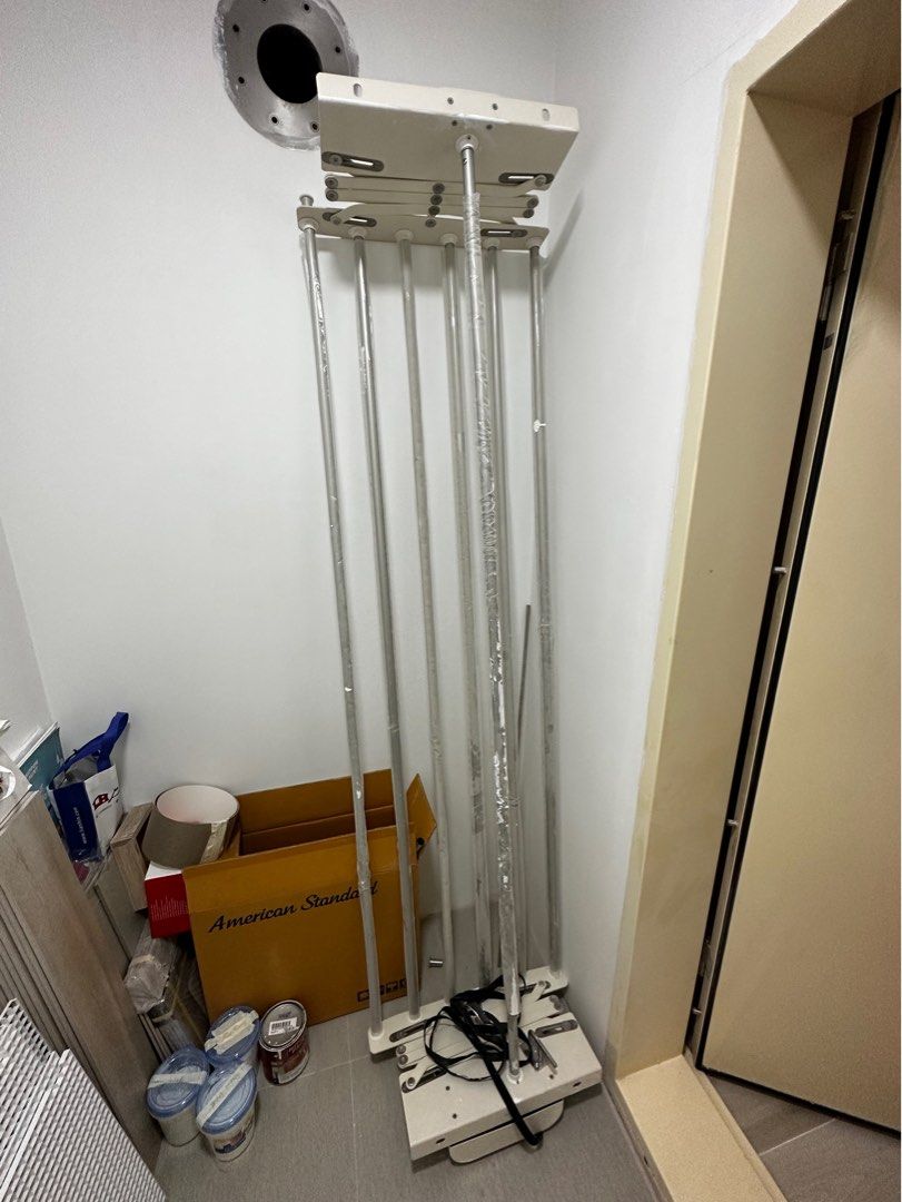 HDB BTO Laundry Rack, Furniture & Home Living, Bathroom & Kitchen ...