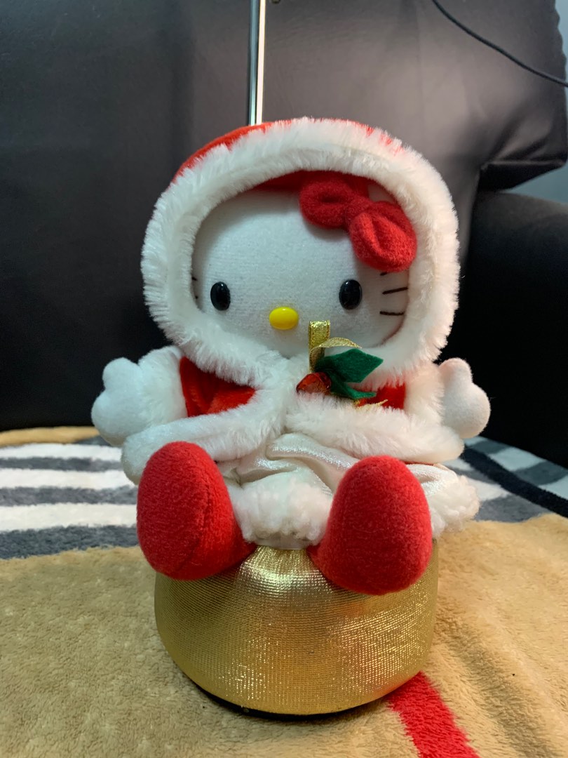 Hello kitty santa vintage collectible musical on Carousell