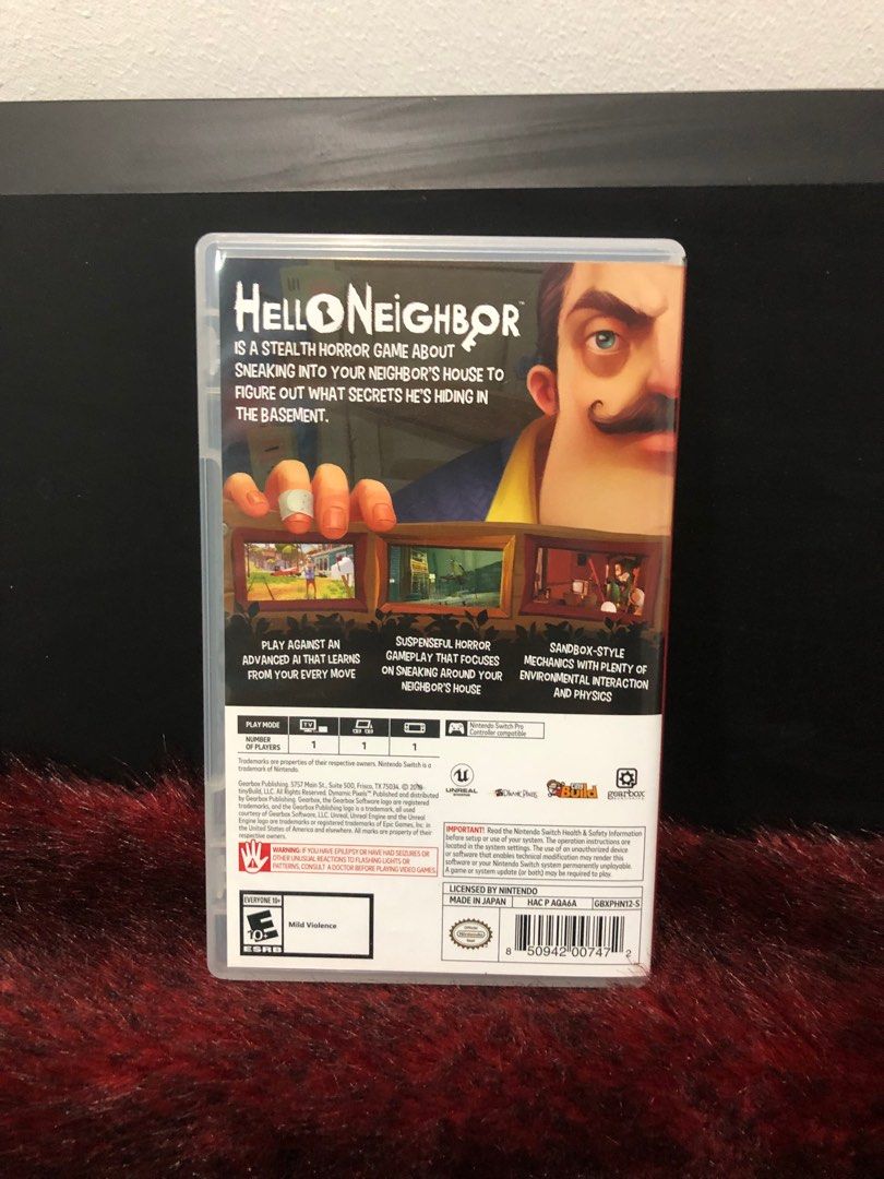Hello Neighbor, Video Gaming, Video Games, Nintendo on Carousell