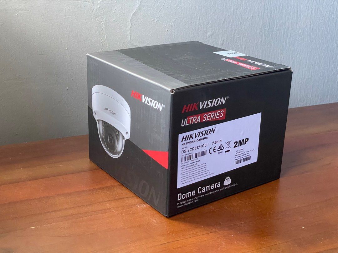 HIK Vision Ultra Series 2mp DS-2CD3121G0-I, Furniture & Home Living, Security & Locks, Security ...