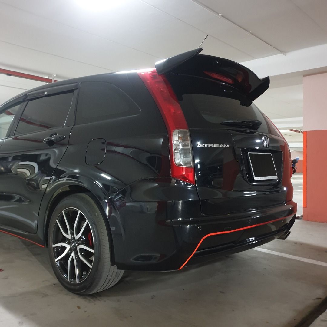 Honda Stream Renew COE - Authentic Red 3M Reflective Tape 2023, Car ...