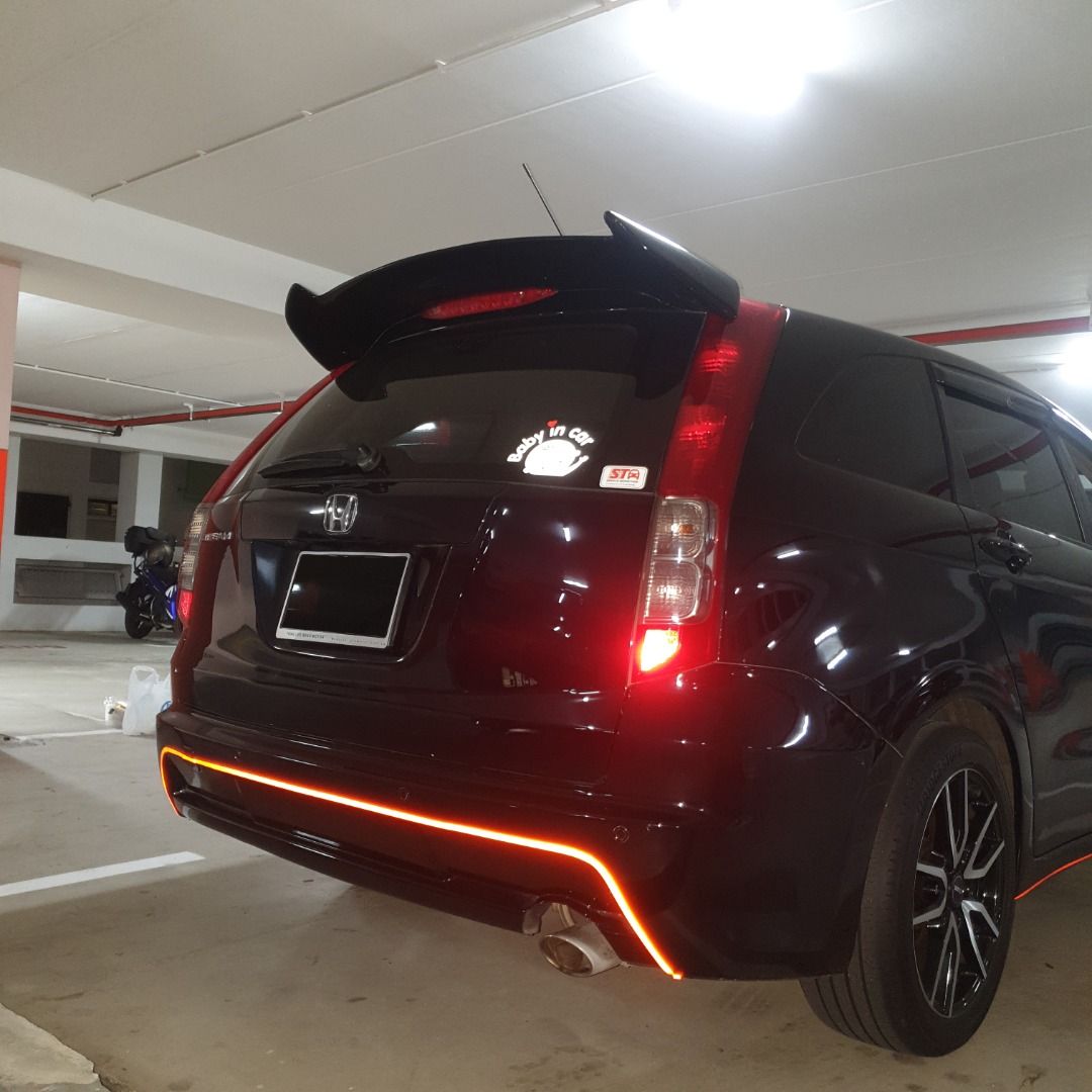 Honda Stream Renew COE - Authentic Red 3M Reflective Tape 2023, Car ...