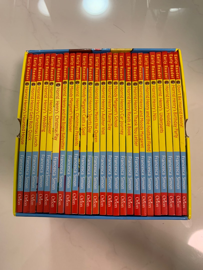 Horrid Henry Full Collection of Books, Hobbies & Toys, Books ...